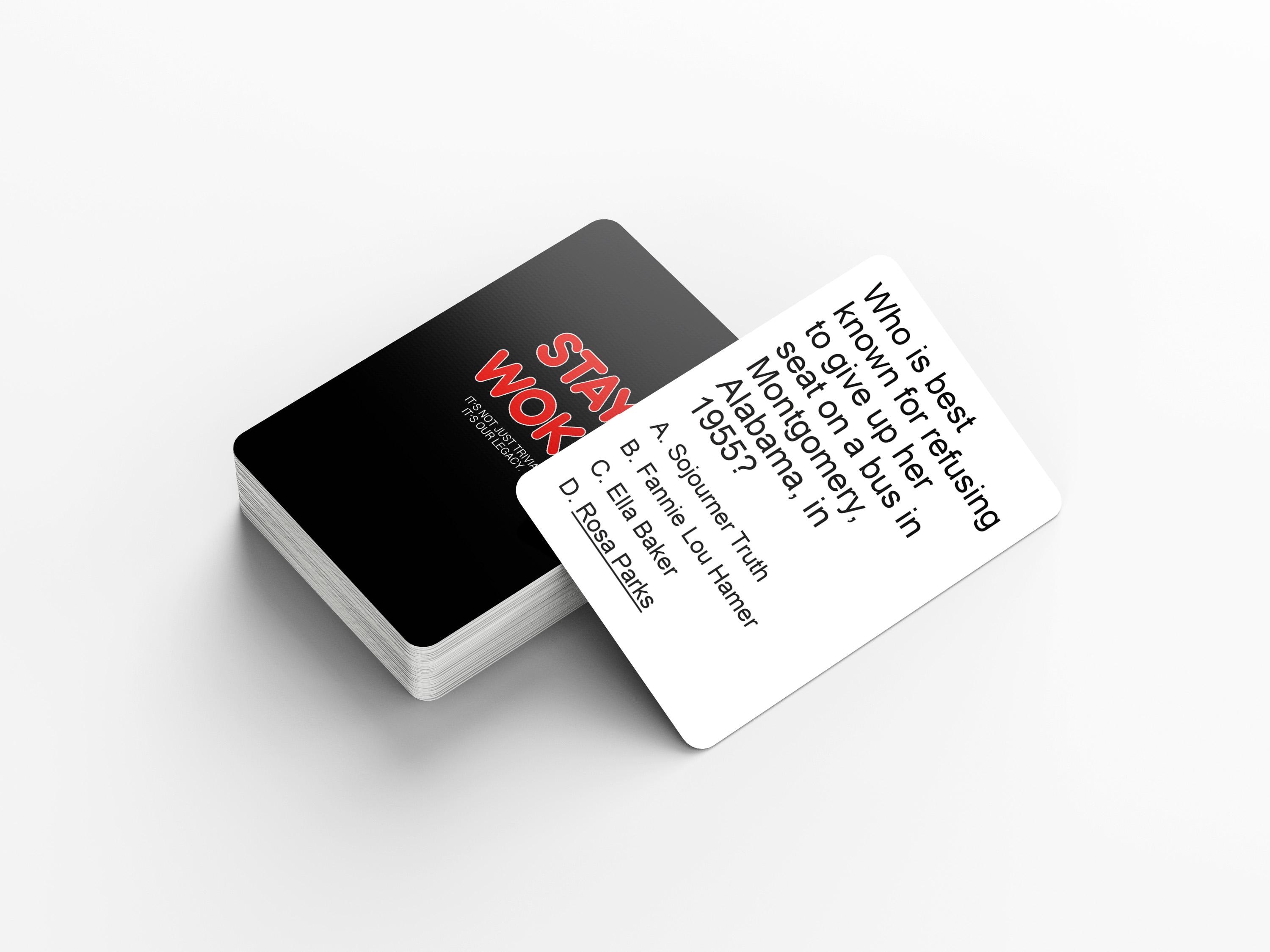 Stay Woke - A Trivia Black Card Game Celebrating Black Movies, Music ...