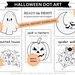 15 Halloween Dot Marker Pages Printable DIGITAL INSTANT DOWNLOAD Autumn ...