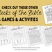 Books of the Bible Scavenger Hunt Printable | DIGITAL INSTANT DOWNLOAD ...