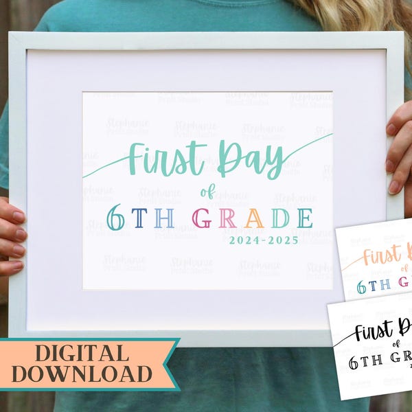 Sixth Grade Prop - Etsy