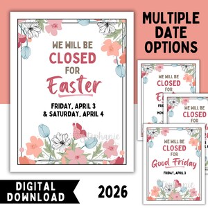 Closing Early Sign - Etsy