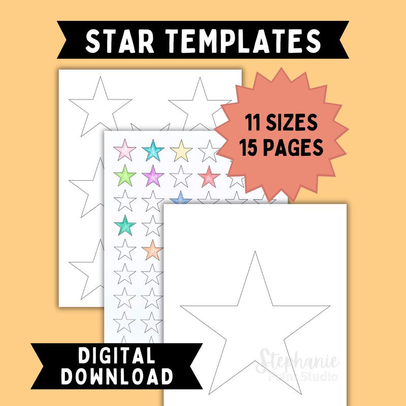 Multi Printable Stickers - Etsy
