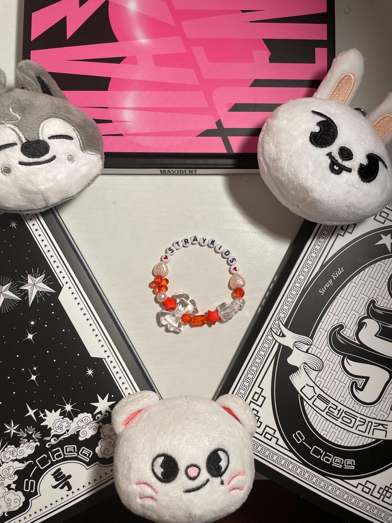 Stray Kids Bead Bracelet Kpop Customized. *freebie Included in Purchase ...