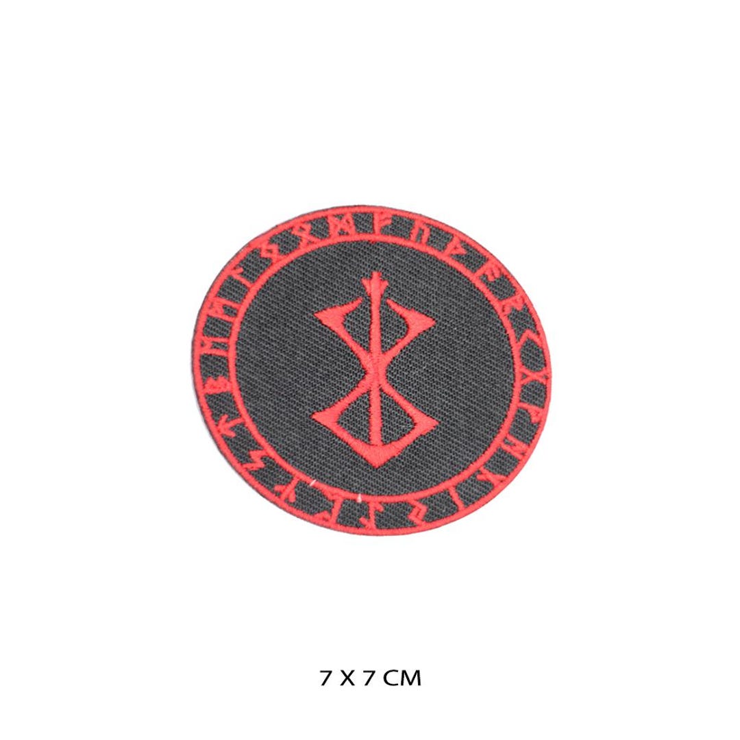 Berserker Viking Iron/sew on Patch Badge Embroidered Applique for ...