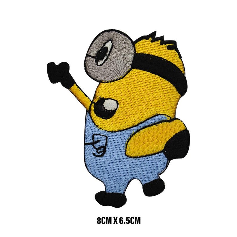 Stuart the Minions Cartoon Logo Patch Badge Embroidered Applique for ...