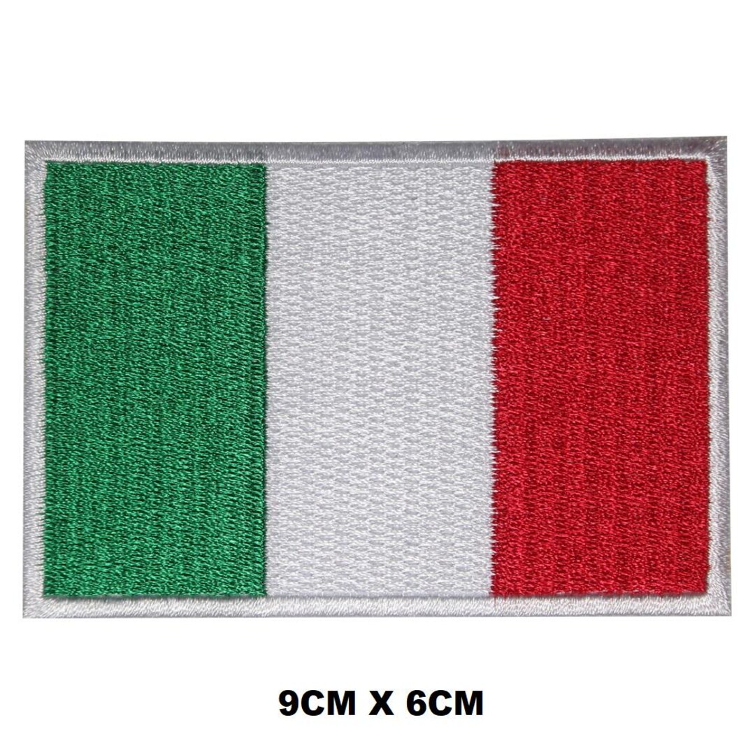 ITALY Flag Iron/sew on Embroidered Patch Badge Applique for Clothes - Etsy
