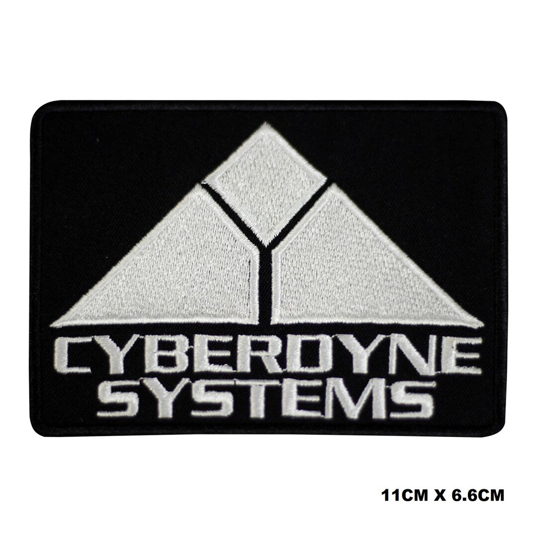 Cyberdyne Systems Movie Logo Embroidery on Patch Badge Embroidered ...