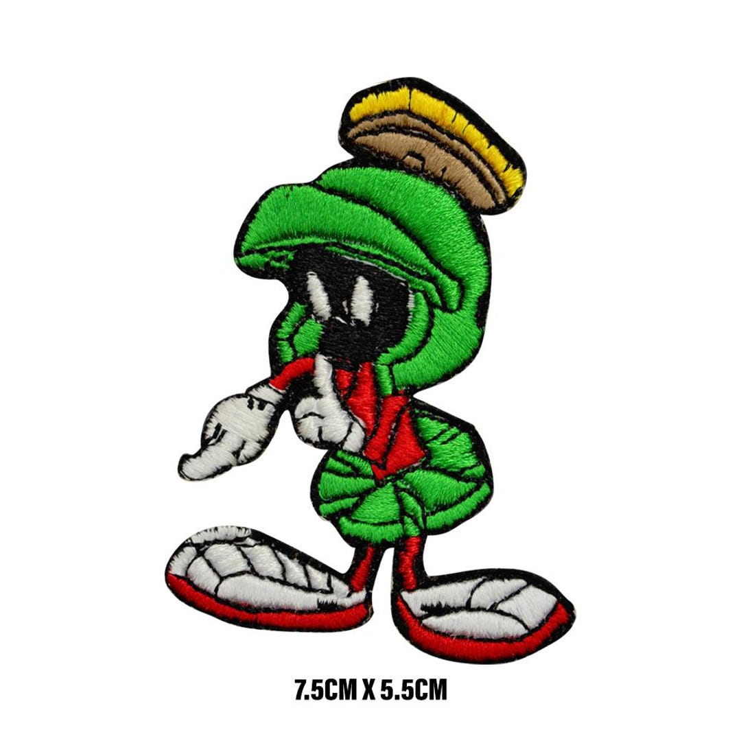 Marvin the Martian Cartoon Logo Patch Badge Embroidered Applique for ...