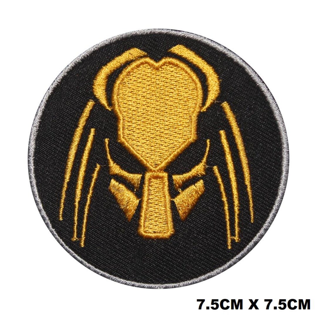 Predator Movie Embroidery on Patch Badge Embroidered Applique for ...