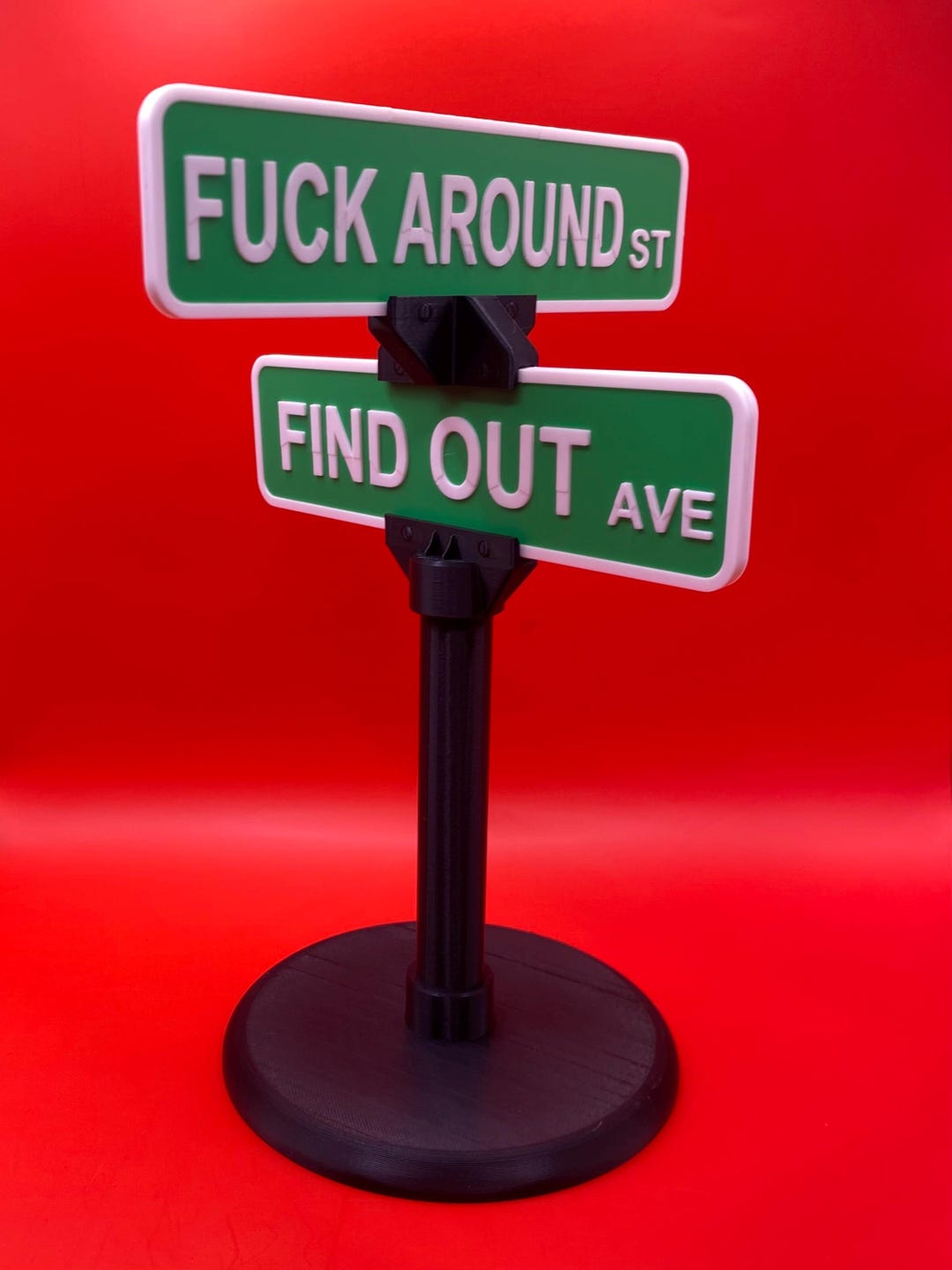 3D Printed FAFO Desk Sign: Funny Office Decor - Etsy