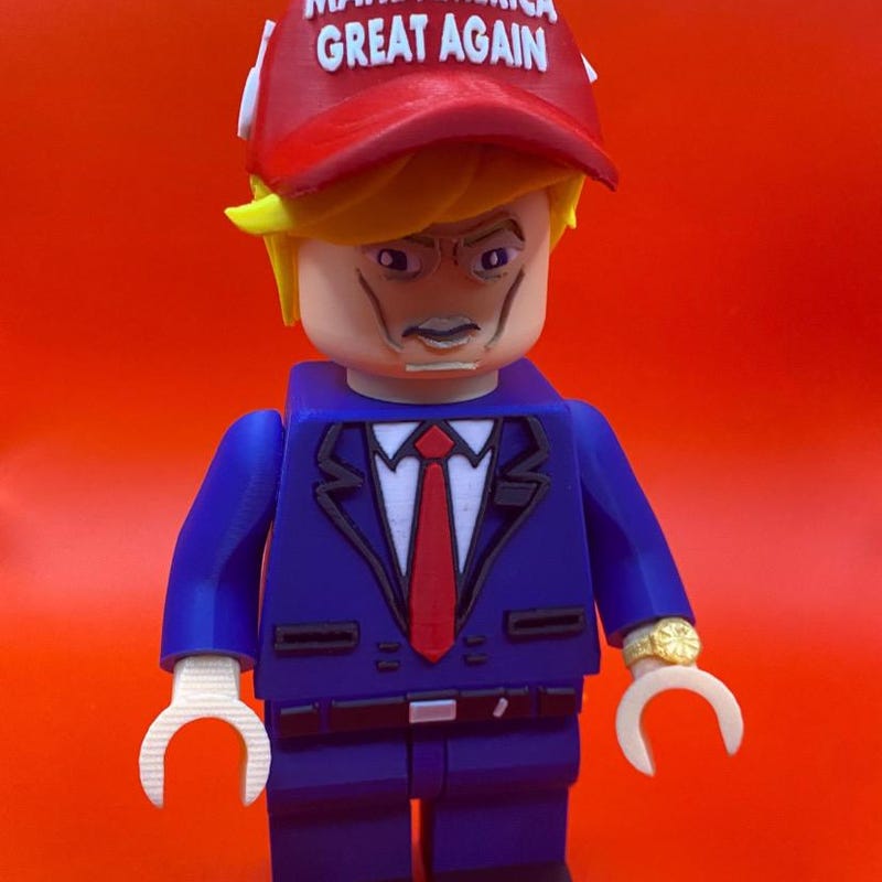 Trump Action Figure - Etsy