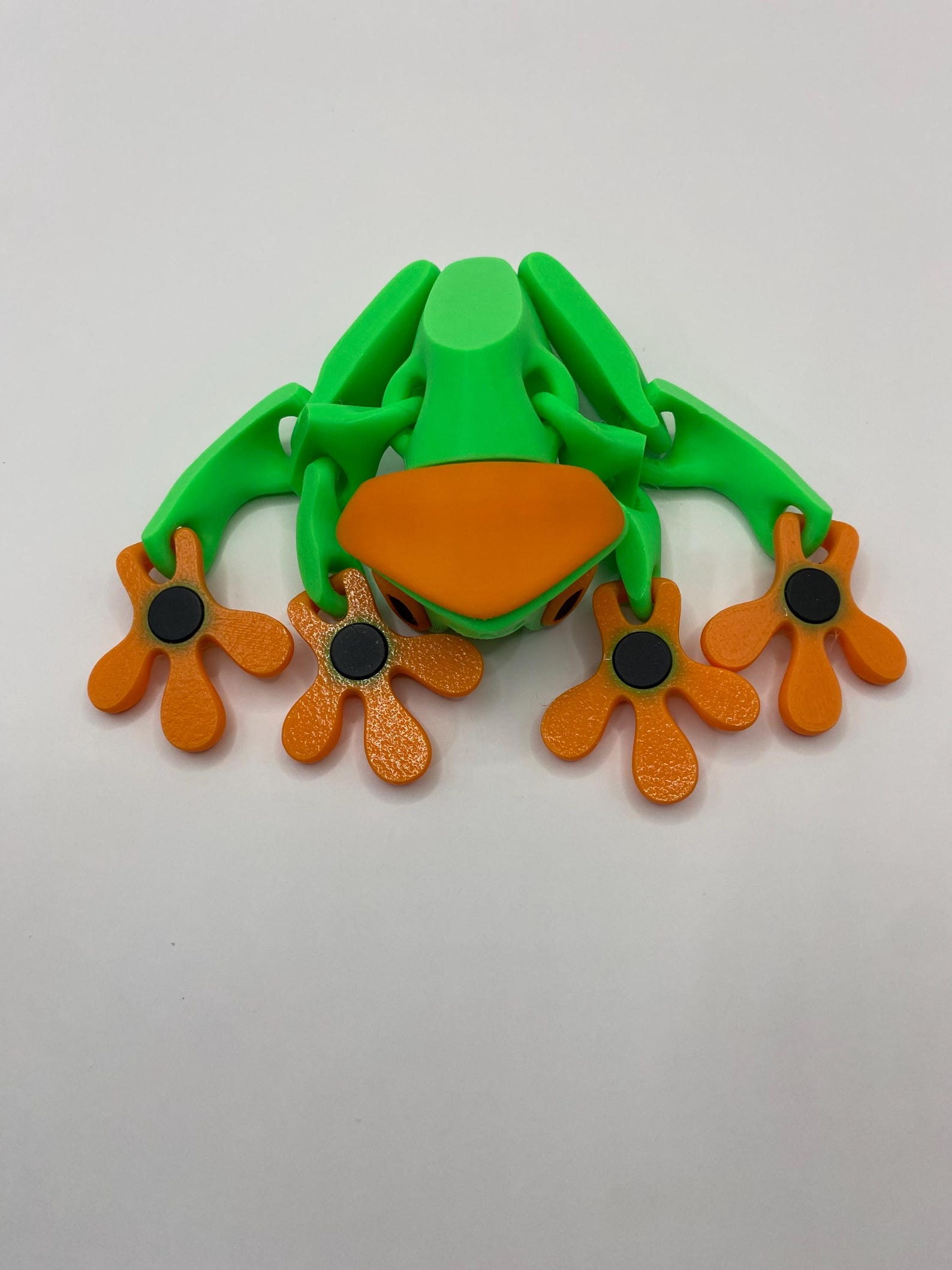 Magnetic 3D Printed Tree Frog. Articulated Legs. Extra Strong Magnets ...