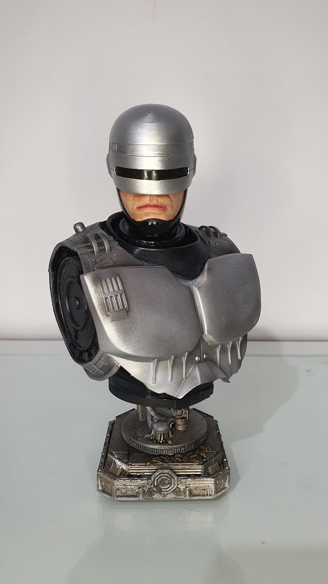 Robocop Bust Raw Print - Etsy