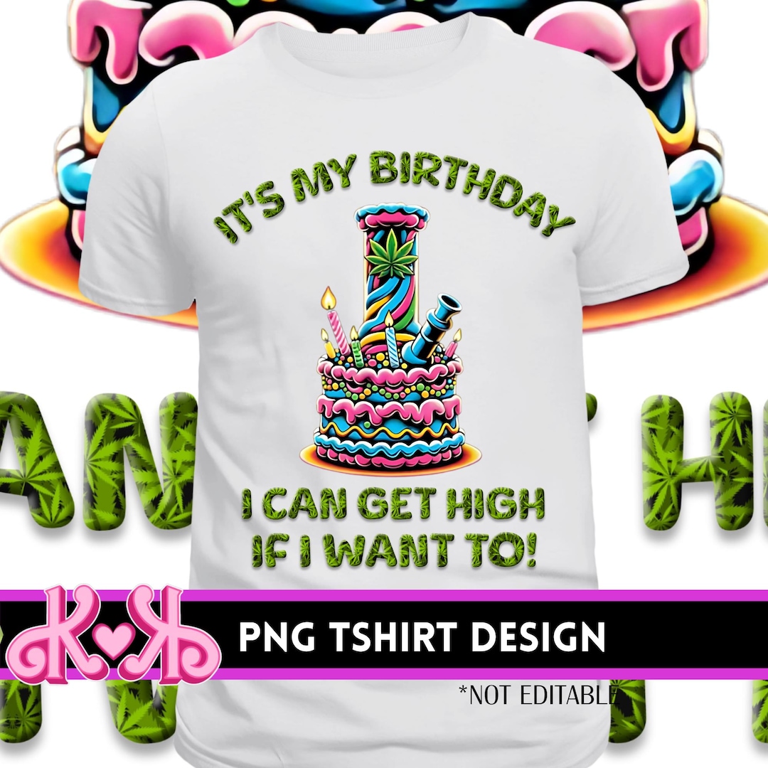 Its My Birthday 420 Cannabis Marijuana Svg, Weed Leaf Pot Stoner Svg ...