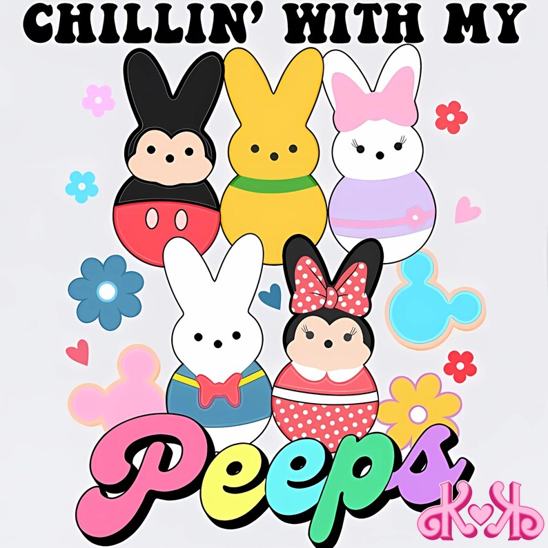 Cartoon Easter Superhero Peeps PNG: Trendy Kids Design - Etsy