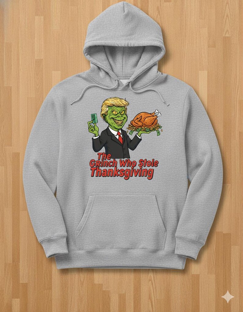 Funny Thanksgiving PNG | Grinch Style Turkey Inflation Design | Meme ...