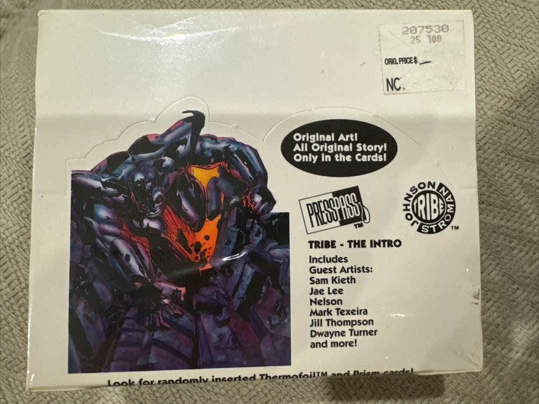 Tribe: the Intro Trading Cards - Press Pass - Sealed Box of 34 Packs ...