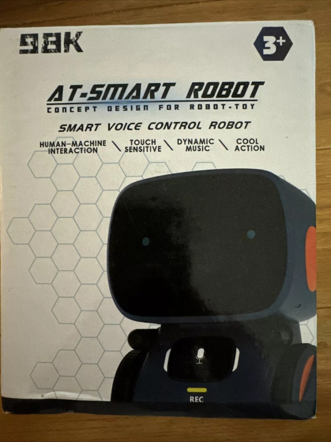 98K At-smart Talking Robot Kids Toy Voice Control Touch Sensor ...