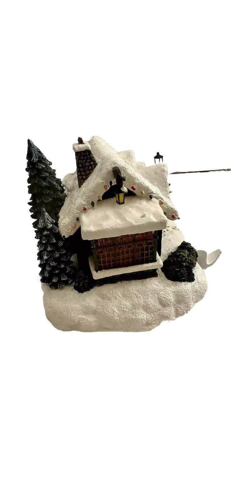 Thomas Kinkade Silent Night Lighted Stocking Hanger NIB - Etsy