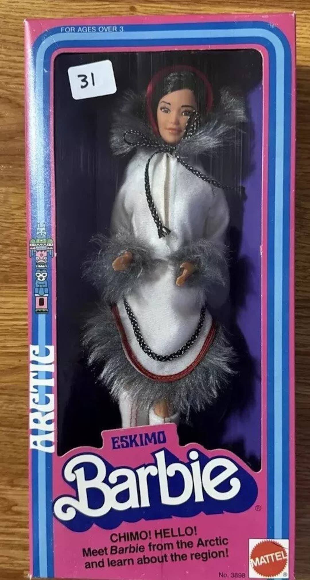 Mattel 1981 No. 3898 Eskimo Barbie NIB Rare Vintage - Etsy