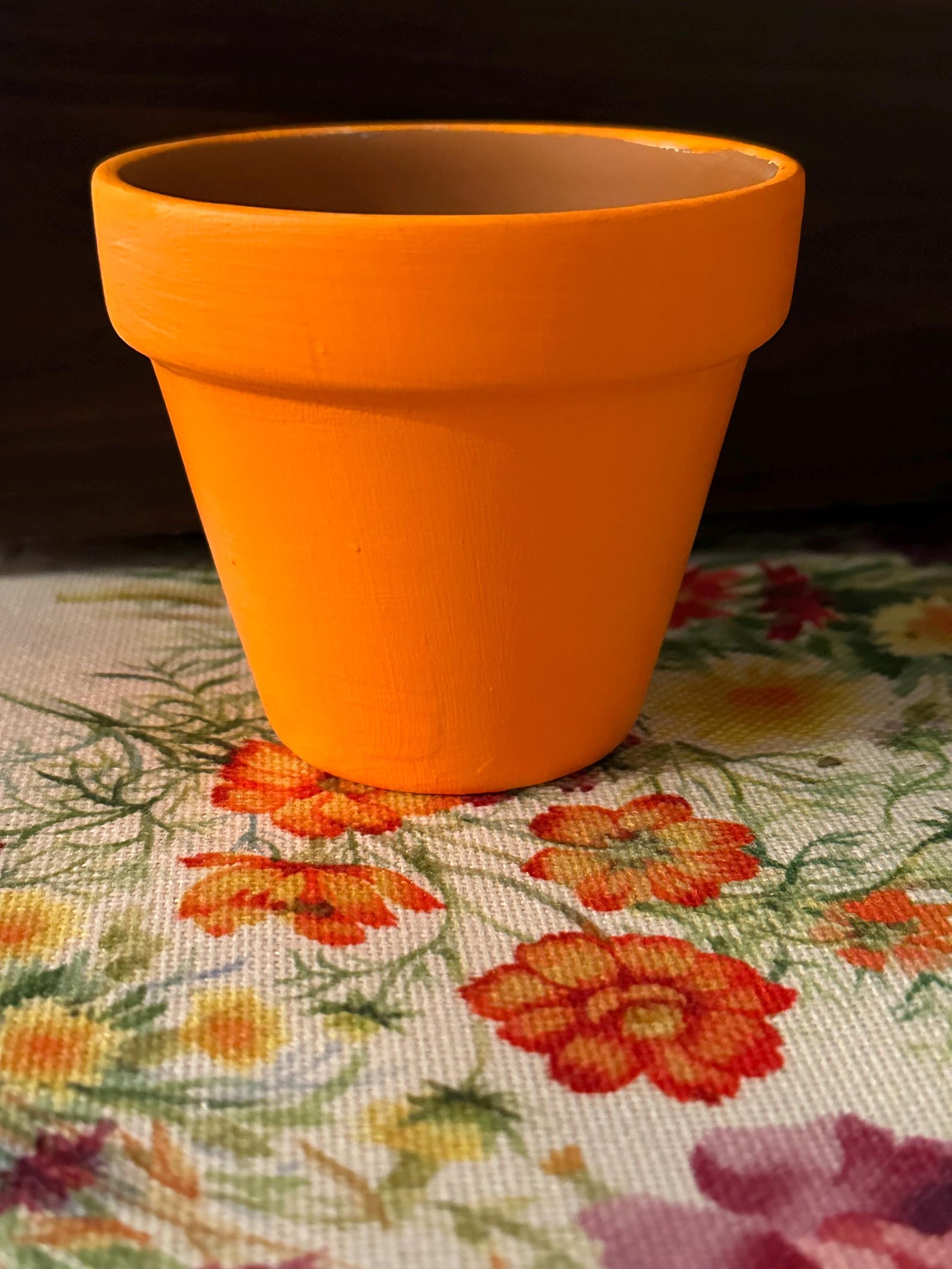 Hand Painted Pumpkin Flower Pot - Etsy