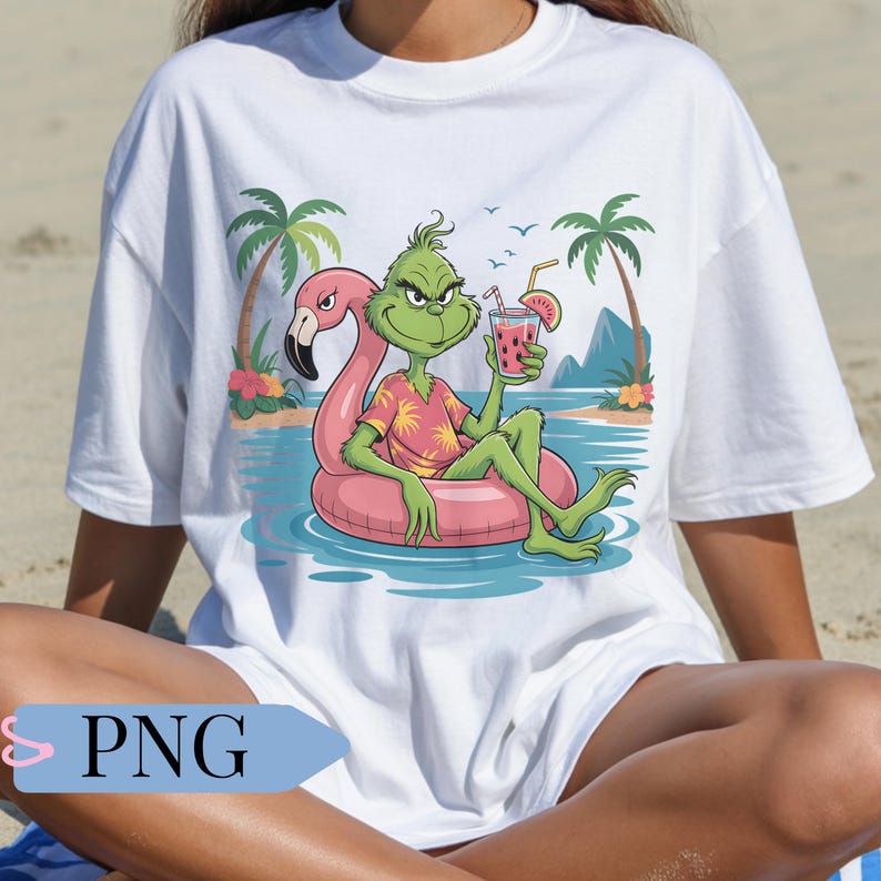 Seasonal Grinch Png Funny Holiday Grinch T-shirt Designs Summer Grinch ...