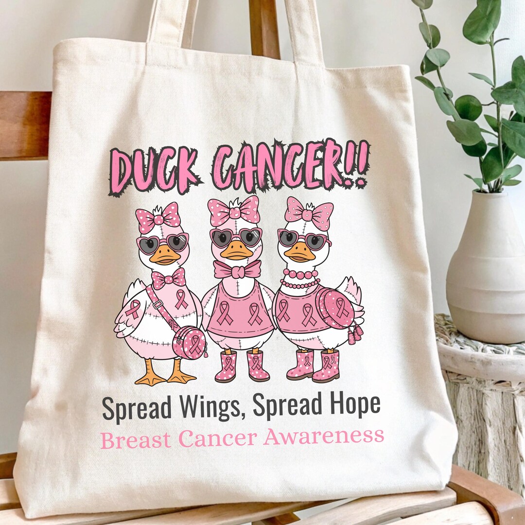 Duck Cancer Breast Cancer Awareness Shirt - Etsy