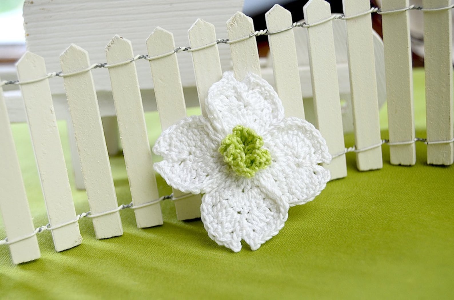 Crochet Flower PATTERN, It's a Dogwood Flower! PDF Instructions ...