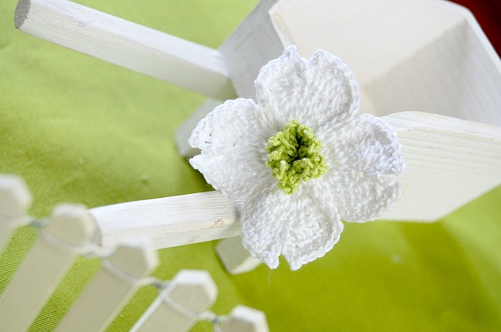 Crochet Flower PATTERN, It's a Dogwood Flower! PDF Instructions ...