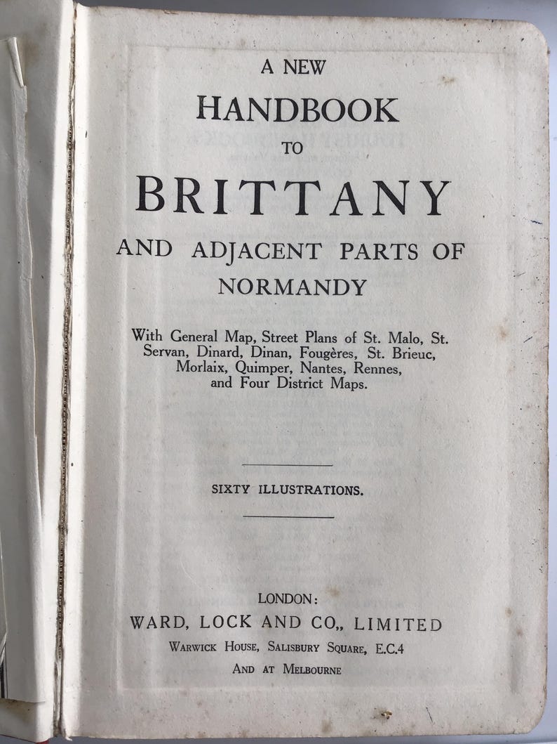 BAEDEKER European Travel Guides- Various Issues 1893 to 1925 - Sold ...