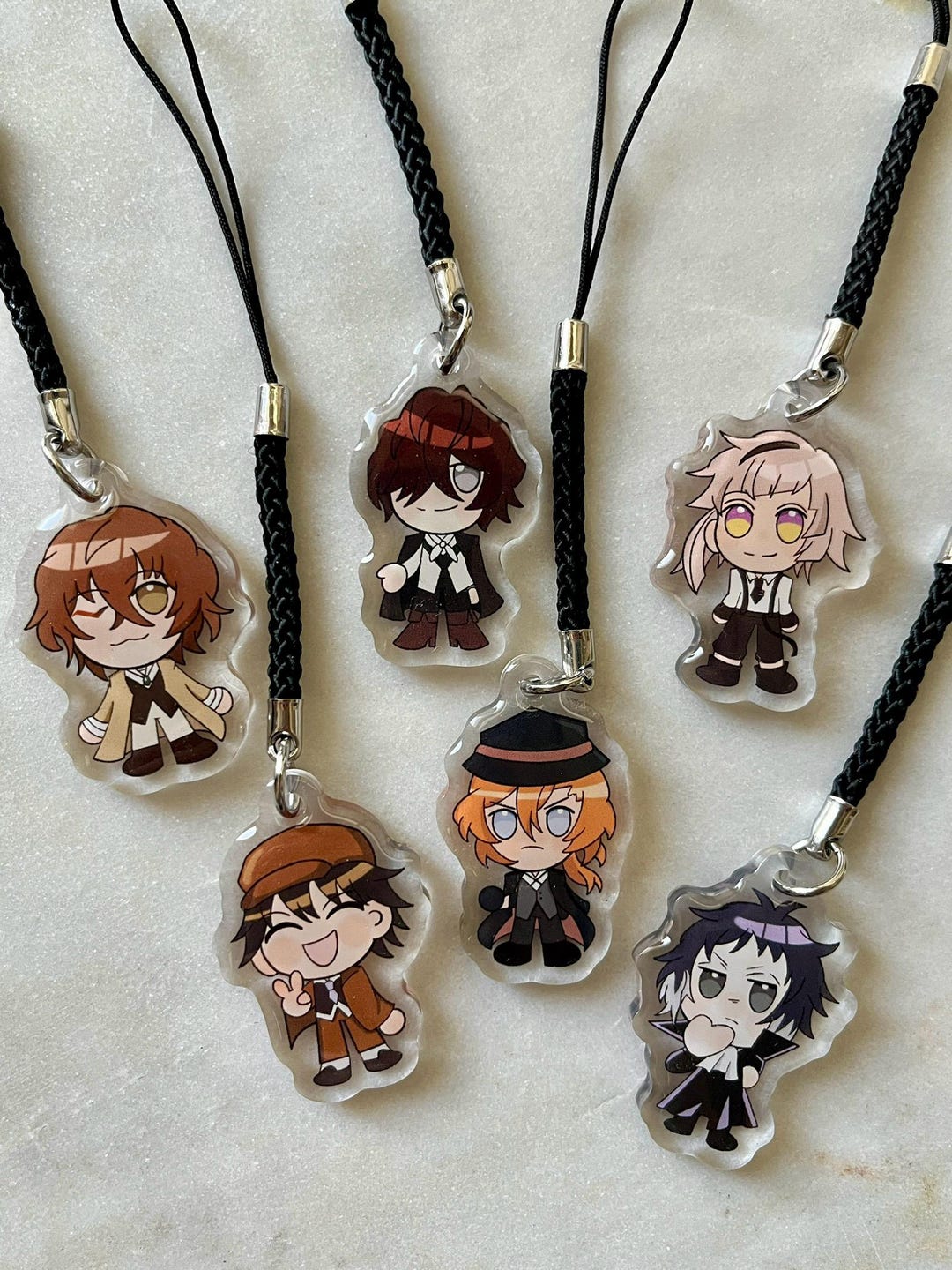 Bungou Stray Dogs | BSD Mini Charms - Etsy