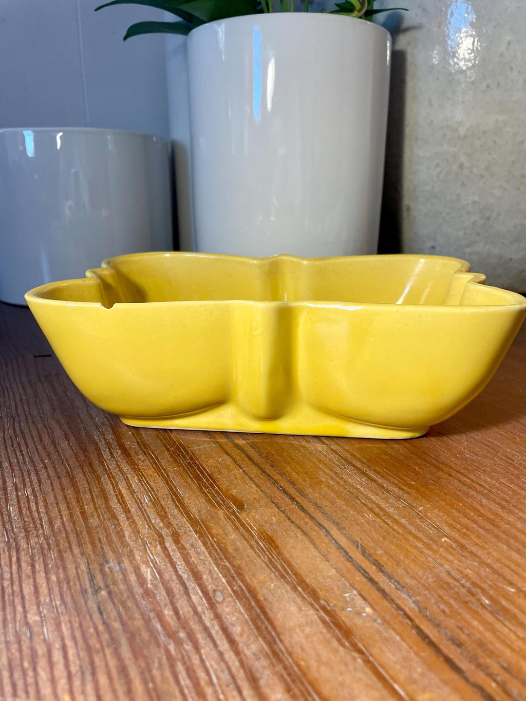 Vintage Shawnee Pottery Yellow Butterfly Planter Bowl, 1950s USA - Etsy