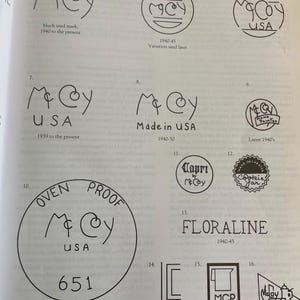 Vintage Mccoy Pottery Lazy Susan Relish Tray Set 1960's Mark #7 USA - Etsy