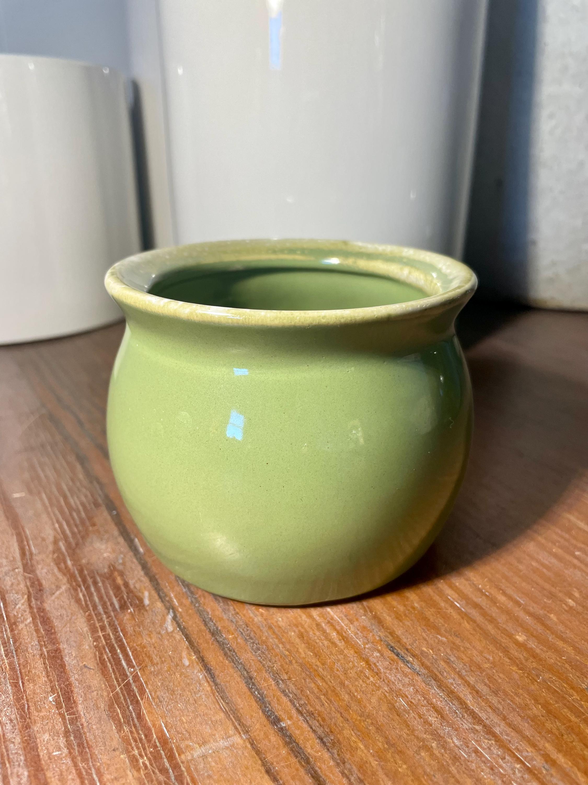 Vintage Planter Pot by Hull Pottery in Sage Green - Marked - Etsy