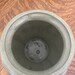 Vintage Haeger Pottery Ribbed Olive Green Round Planter No. 195-034 USA ...