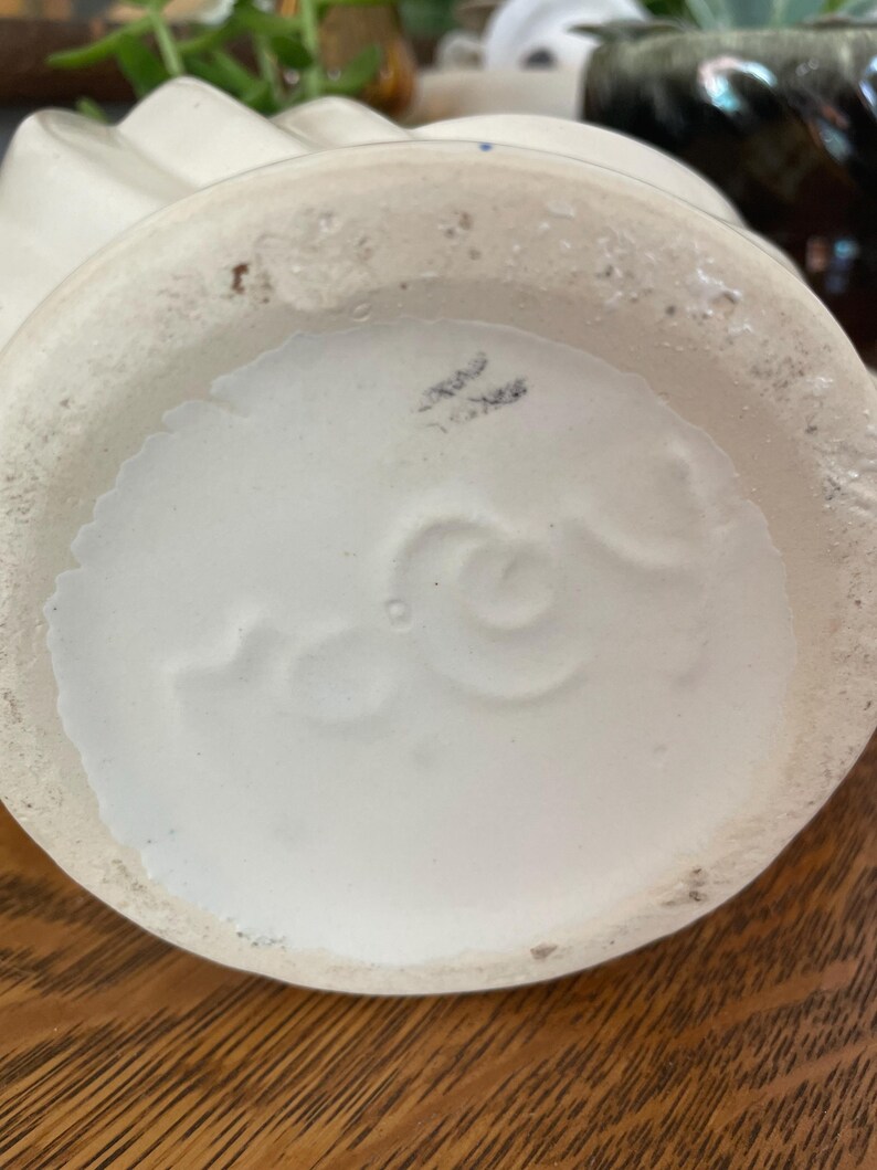1941 Vintage Nelson Mccoy Pottery Shell Centerpiece Planter Dish - Etsy