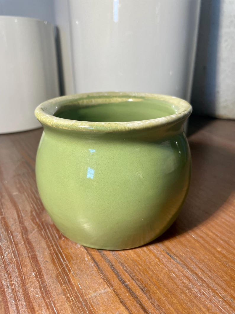 Vintage Planter Pot by Hull Pottery in Sage Green - Marked - Etsy