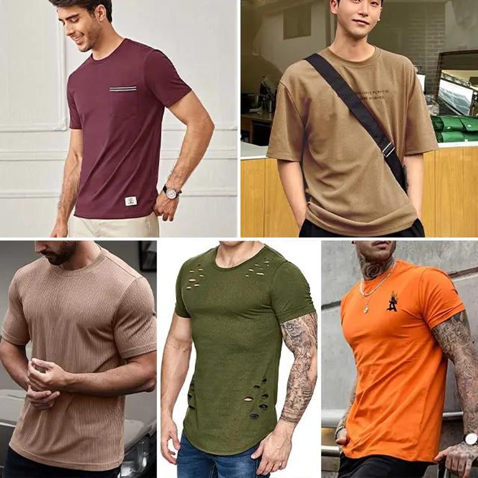 Modern Men's Shirt - Etsy