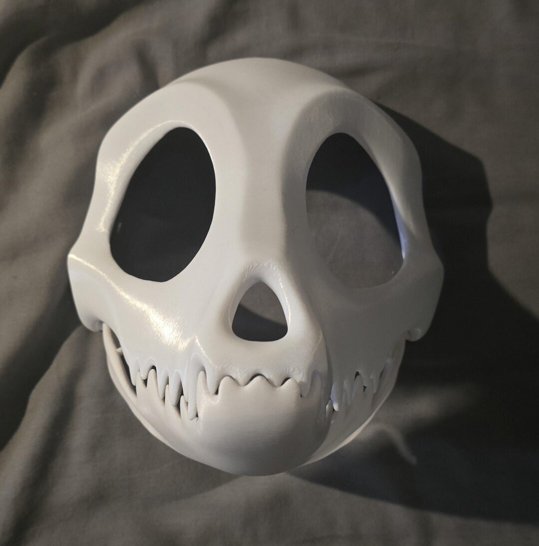 Toony Skull Dog Mask - Etsy