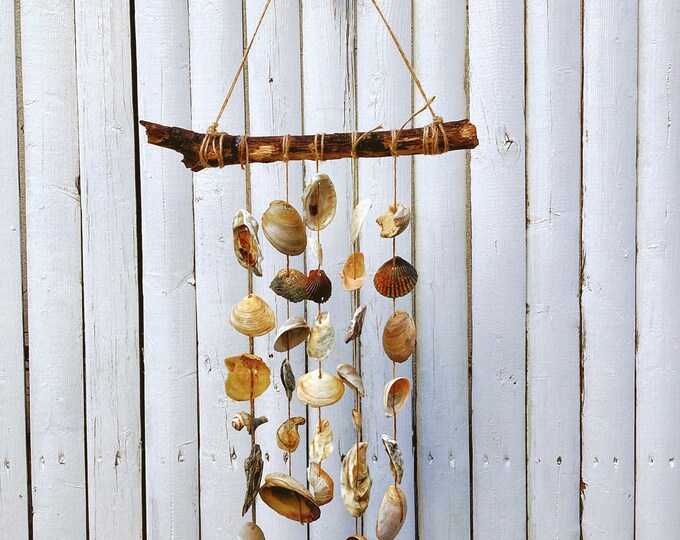 Seashell Wind Chime / Wall Hanging - Etsy