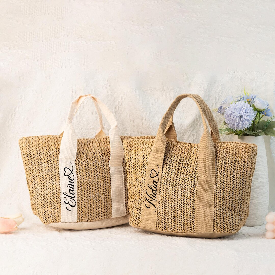 Custom Straw Beach Bags,beach Straw Bags,burlap Tote Bags,beach Bags ...
