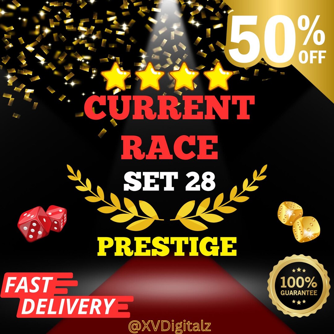 Current Race Set 28 Prestige 4 Star Sticker - Etsy