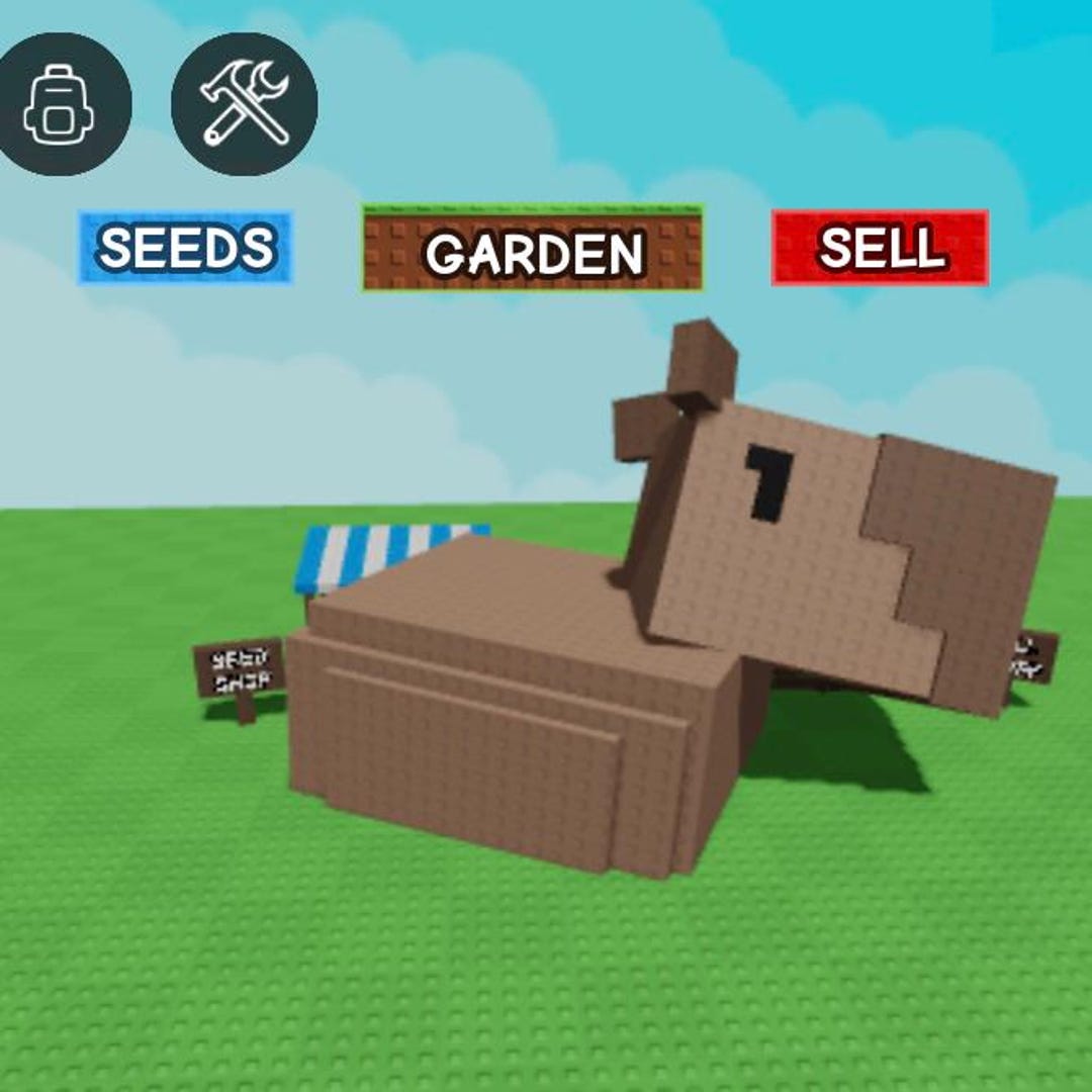 Mega Capybara - Roblox Grow A Garden (legendary Pet) Mega Mutation Fast ...