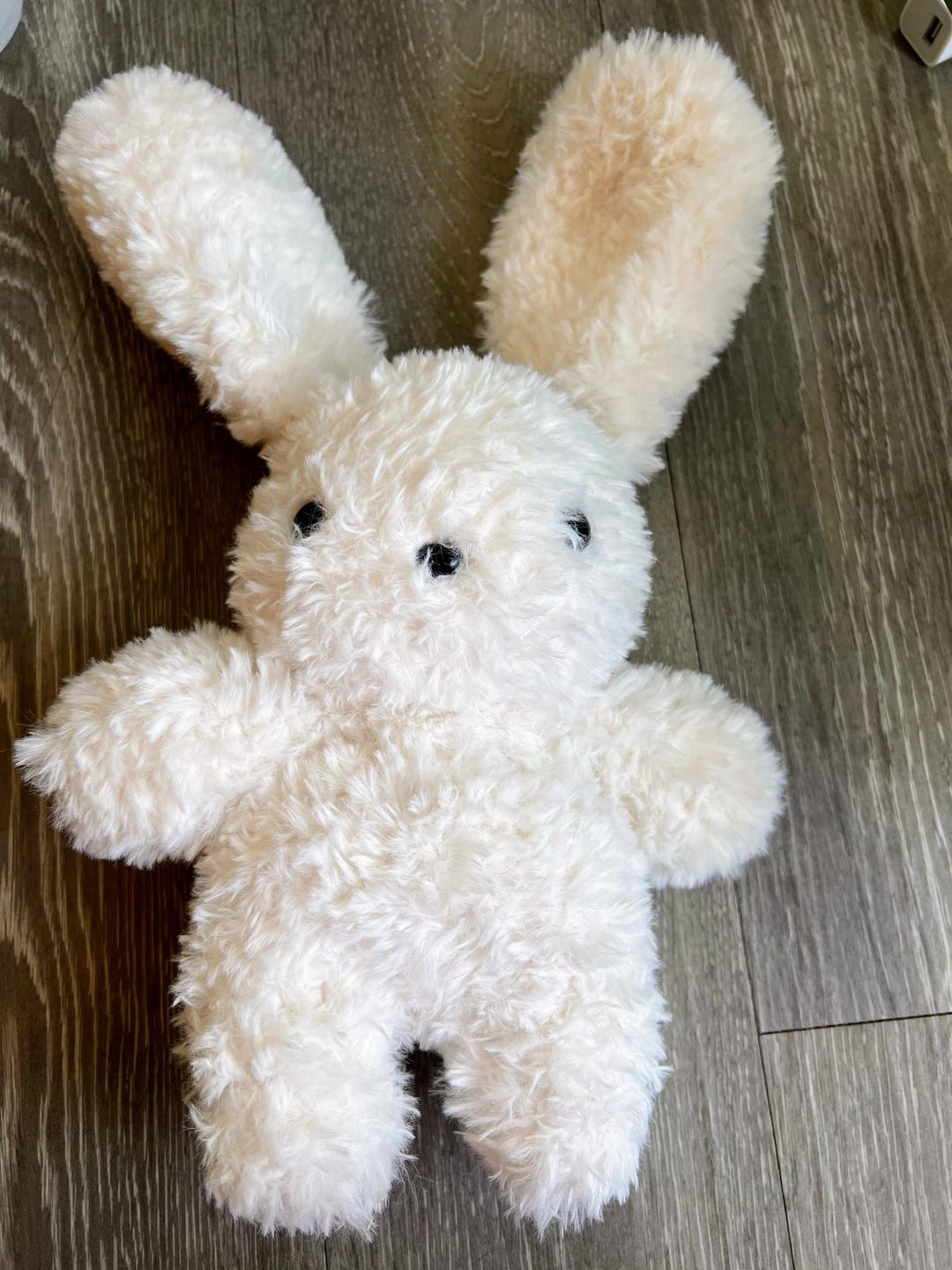 Fluffy Crochet Bunny - Etsy