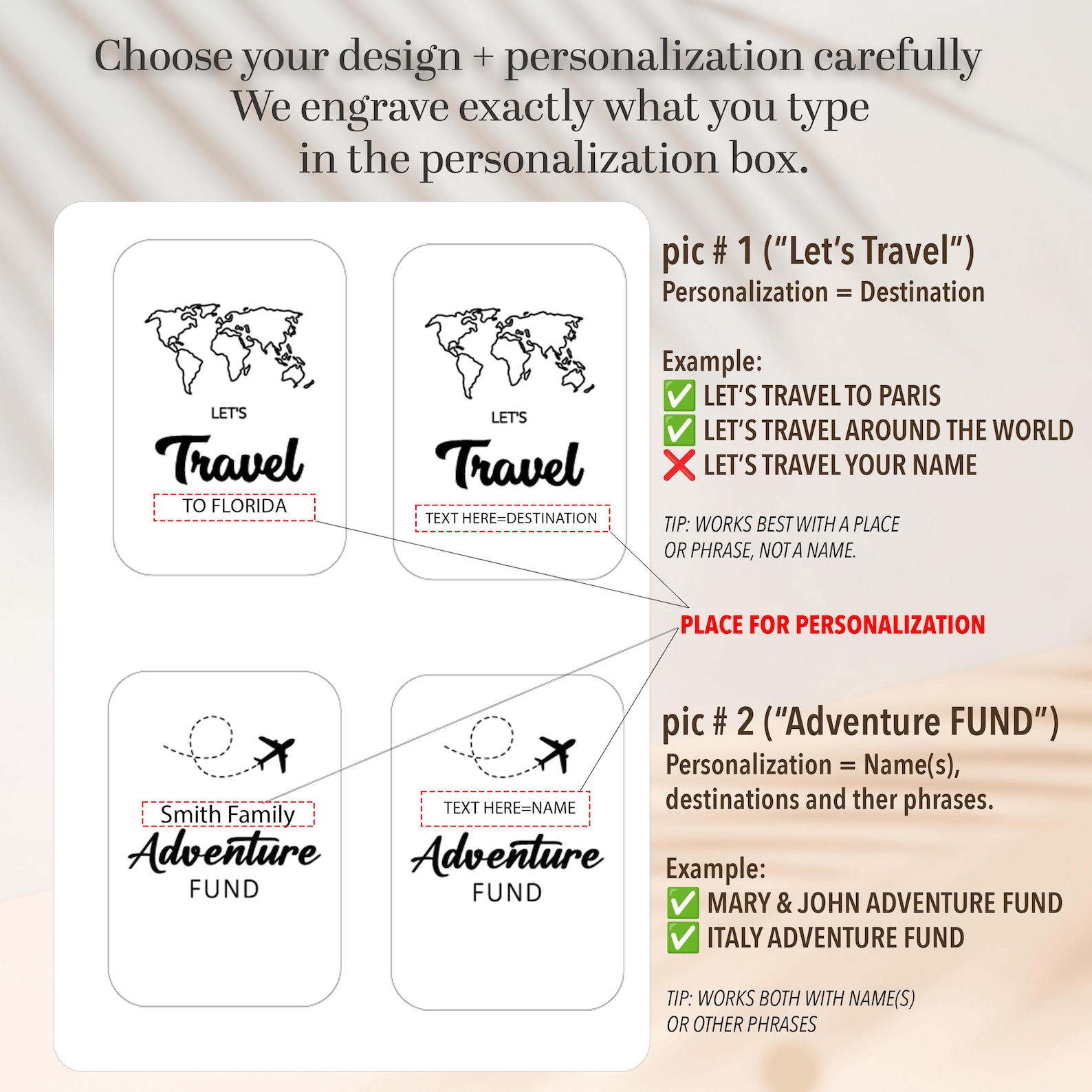 Adventure Fund, Money Box, Vacation Fund, Custom Wooden Piggy Bank ...