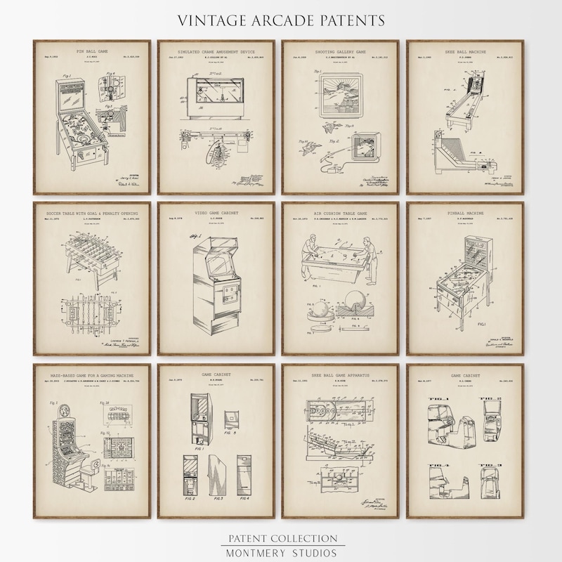 Vintage arcade poster - Etsy.de