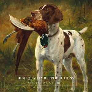 Hunting Dogs Gallery Wall Art, Set of 10, Classic Hunting Scenes With ...