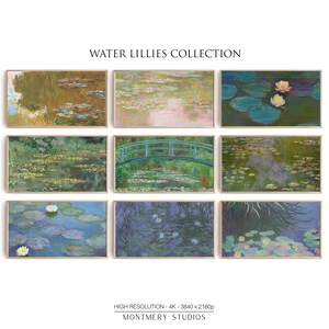 Claude Monet Frame TV Art Bundle | 80+ Monet Paintings | Vintage ...