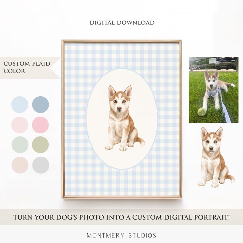 Custom Nursery 3 Pet Print - Etsy UK