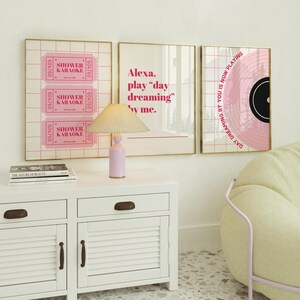 Alexa Play Poster, Shower Karaoke Print, Funny Bathroom Signs, Funky ...
